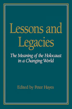 Lessons and Legacies I - Northwestern University Press