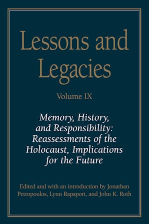 Lessons and Legacies IX - Northwestern University Press